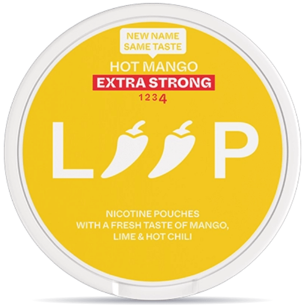 LOOP Hot Mango Extra Strong ⚡️ Save 15 % – GotPouches.com
