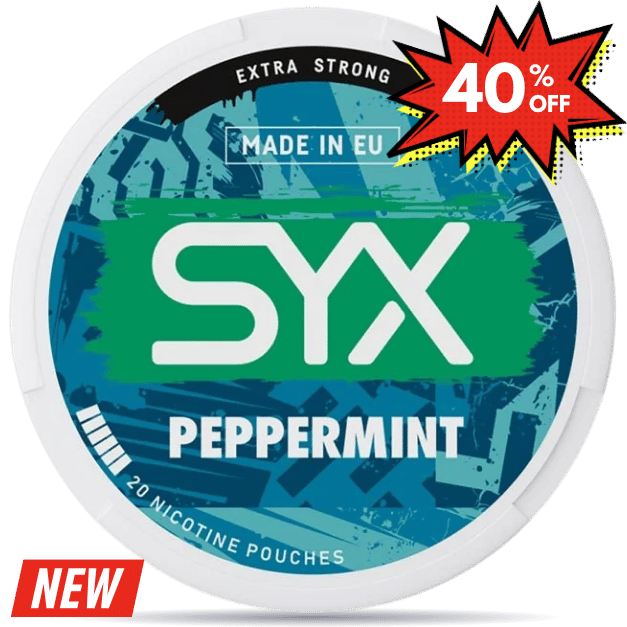 SYX Peppermint Extra Strong⚡️Express Shipping – GotPouches.com
