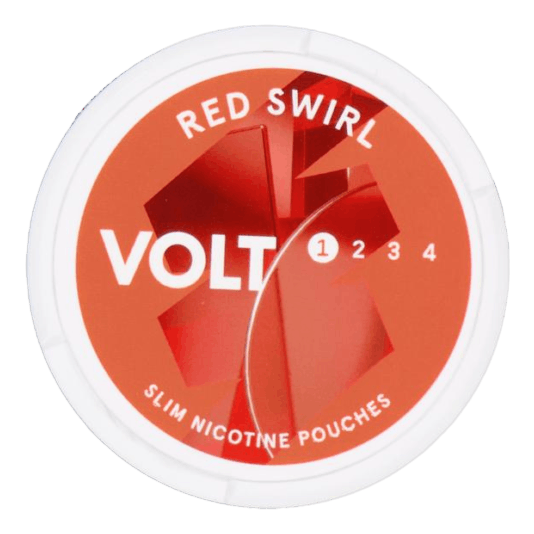 VOLT Red Swirl Slim ⚡️ 15%オフ – GotPouches.com