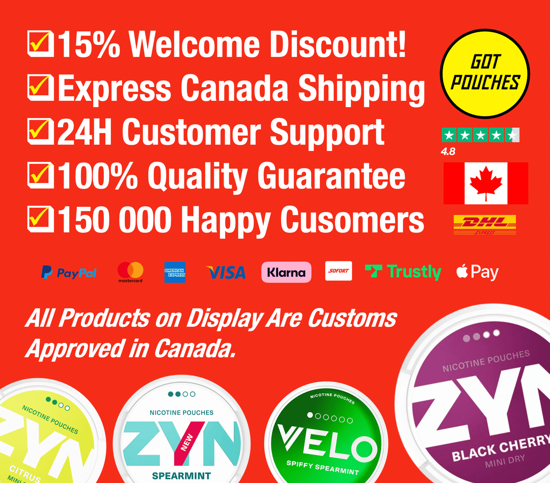 View All Our Brands of Nicotine Pouches – GotPouches.com