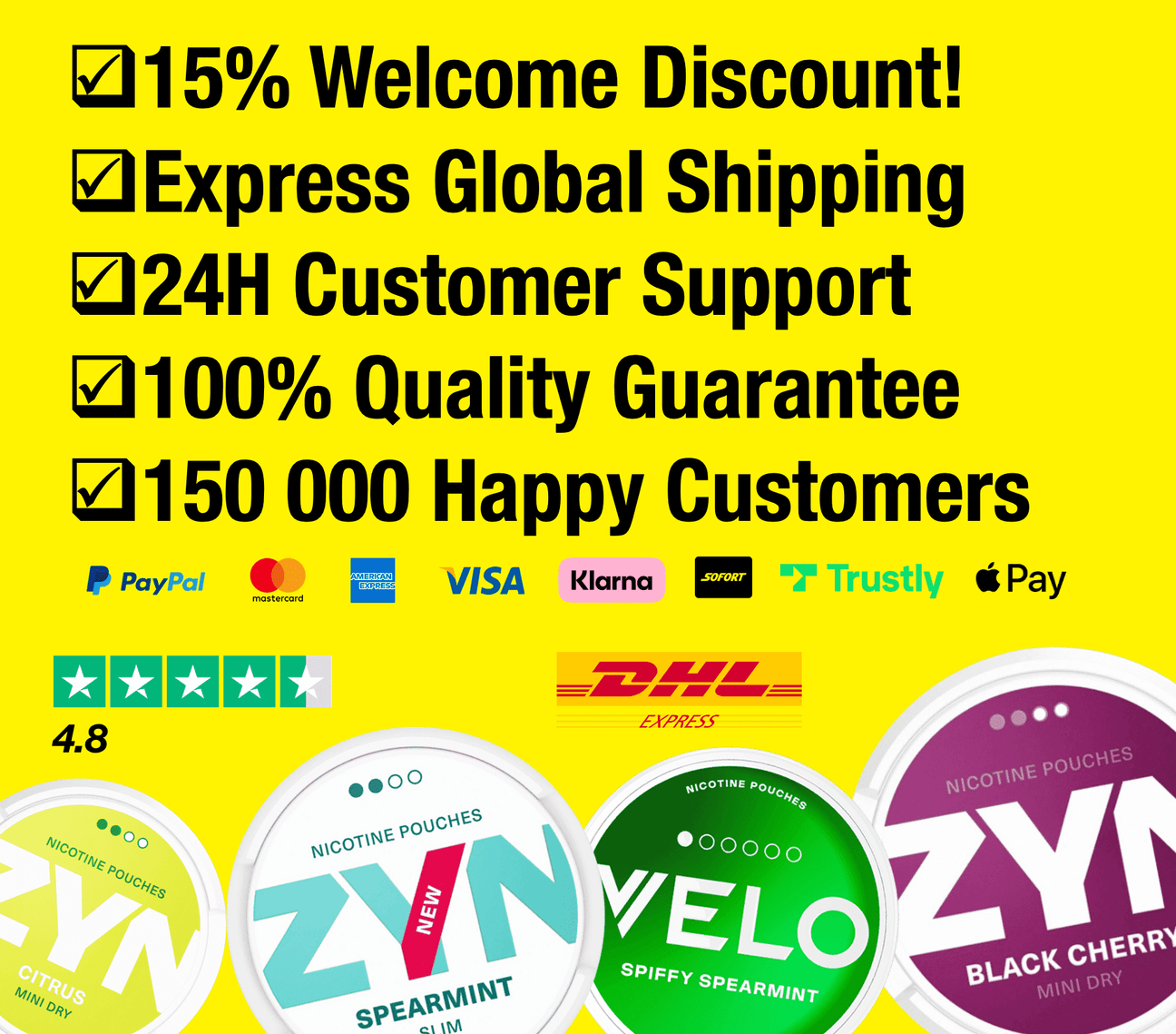 ZYN ⚡️ Buy ZYN Nicotine Pouches Online – GotPouches.com