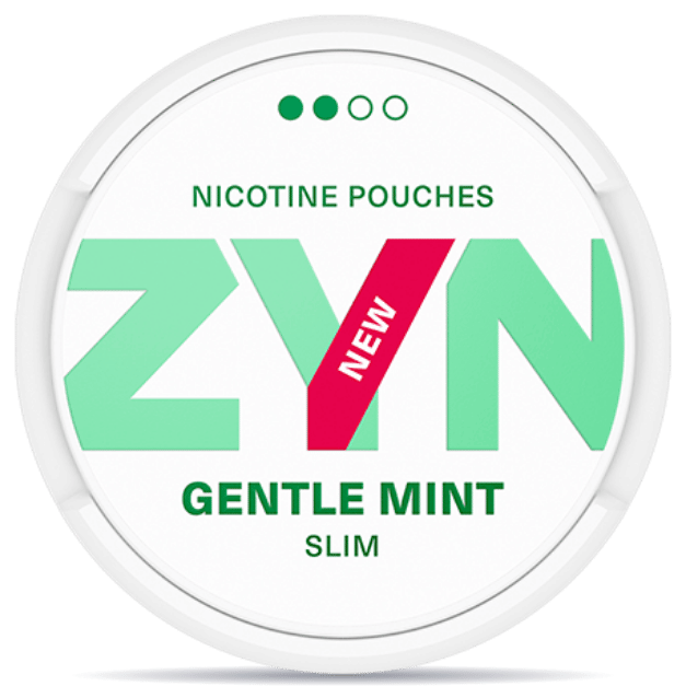 ZYN Gentle Mint Slim Normal (S2) ⚡️Express Shipping – GotPouches.com